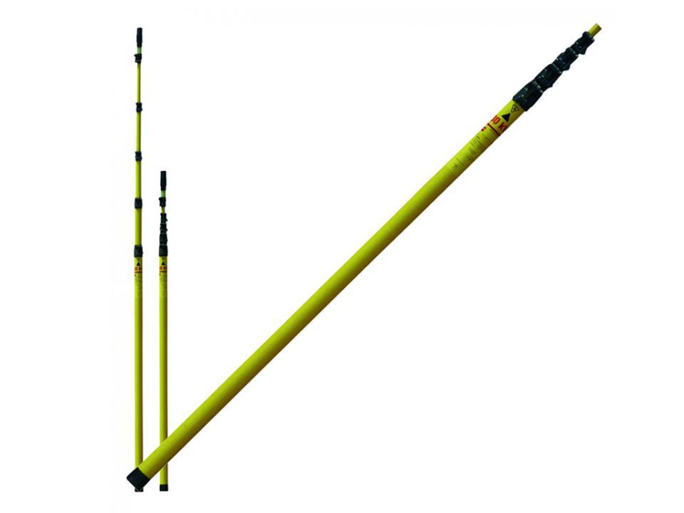 Pértiga telescópica aislante 1,50 a 6m - Gharopro